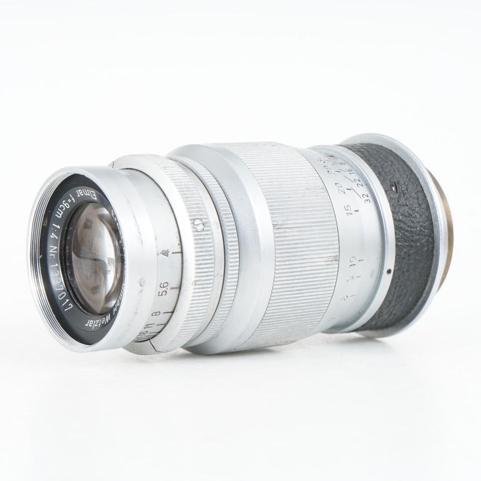 :Leica Leitz Elmar 9cm (90mm) f/4 LTM L39 Screw Mount Rangefinder Lens ...