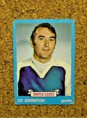 1973-74 Topps Hockey #23 Ed Johnston (Toronto Maple Leafs) | eBay