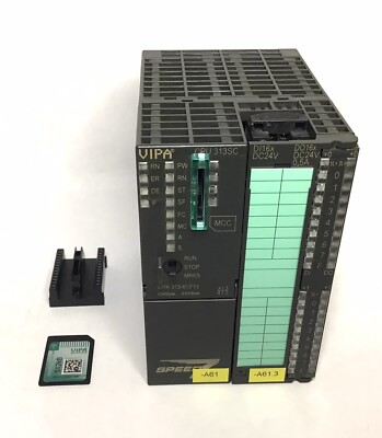 VIPA PLC Module CPU 313-6CF13 & 953-1LJ00 MMC Memory card, Great ...