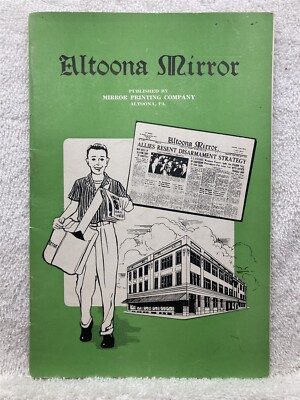 1959 Altoona Mirror Newspaper History & Picture Book Pennsylvania PA ...
