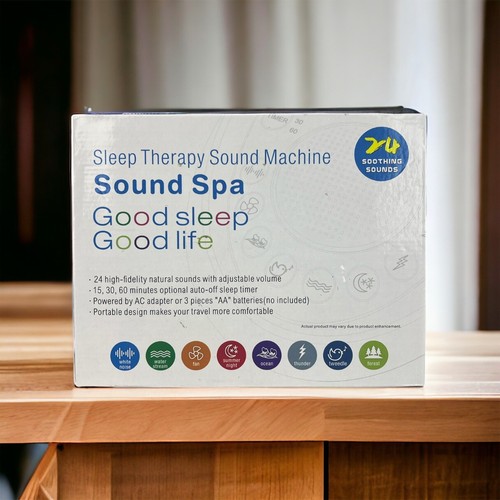 Sleep Sound Machine Therapy Sound Spa Soothing Sound | eBay