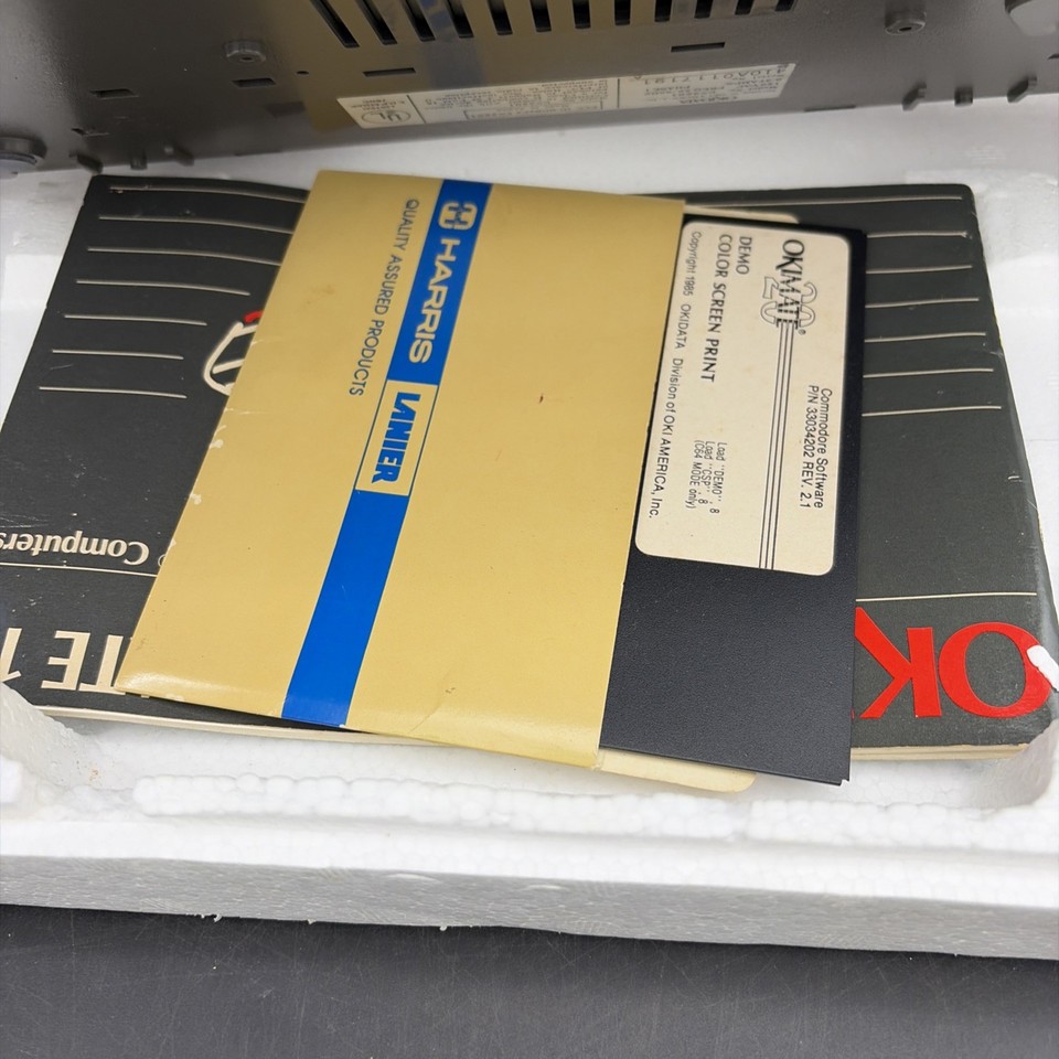 Vintage Okidata Okimate 10 Color Printer Used with original box and ...