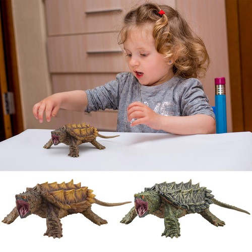 1x Snapping Turtle Model Simulated Snapping Turtle Figure Model Toy For ...