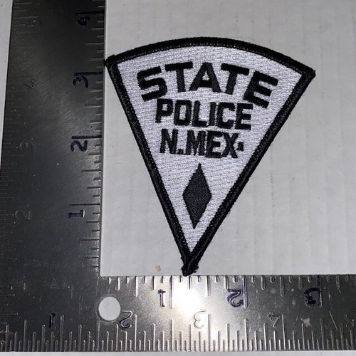 NEW MEXICO STATE POLICE-- STATE POLICE EMBROIDERED SHOULDER PATCH | eBay