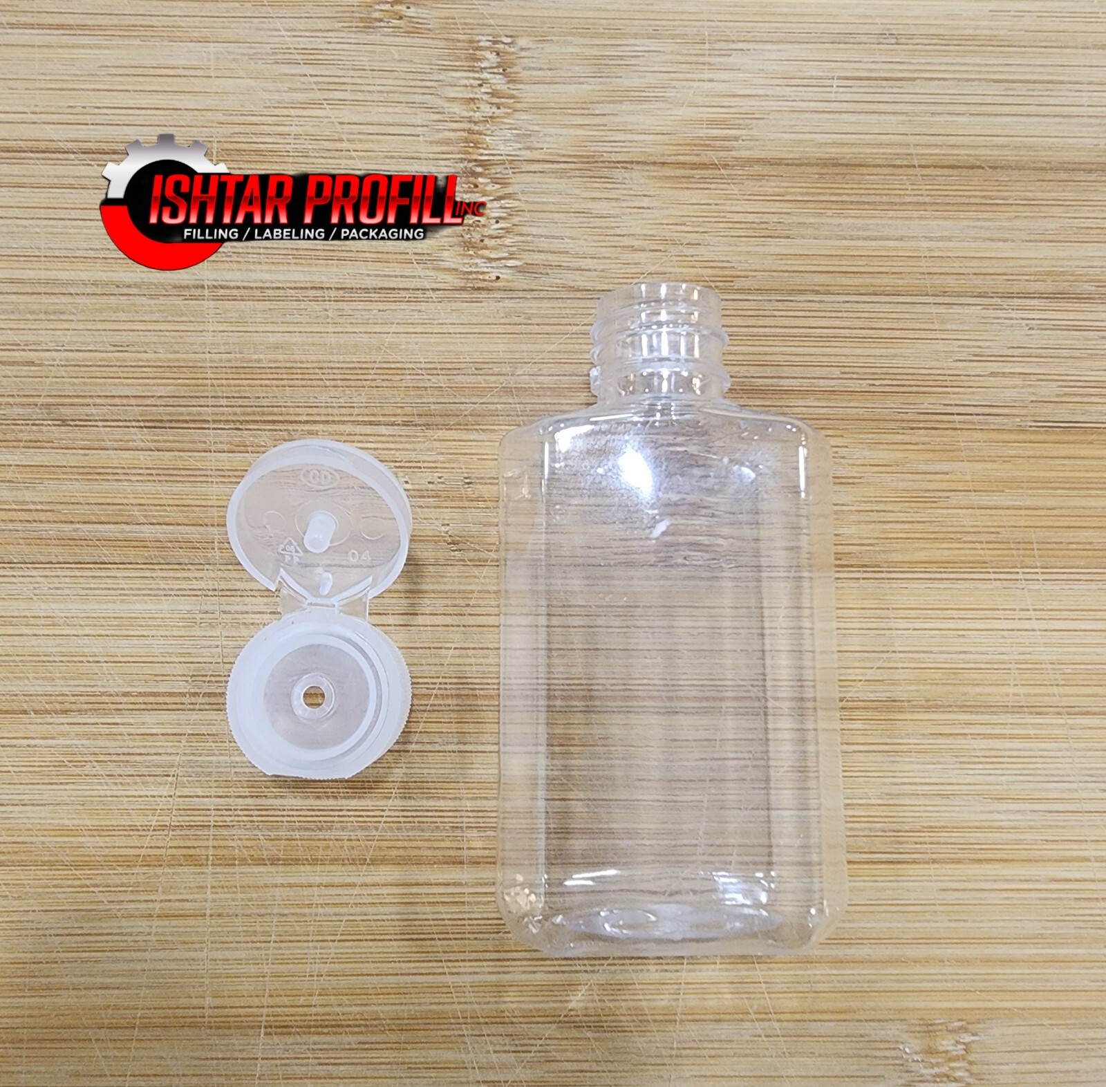100 Empty Bottles 2 oz (60ml) Travel Size Refillable Containers Leak ...