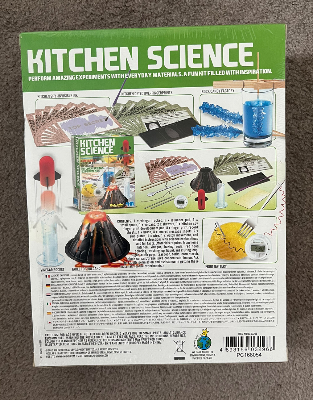 4M Kidz Labs Kitchen Science Kit for sale online | eBay