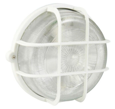 UNITEC 40787 Kellerlampe Feuchtraumleuchte Wandleuchte Rund mit Korb ...