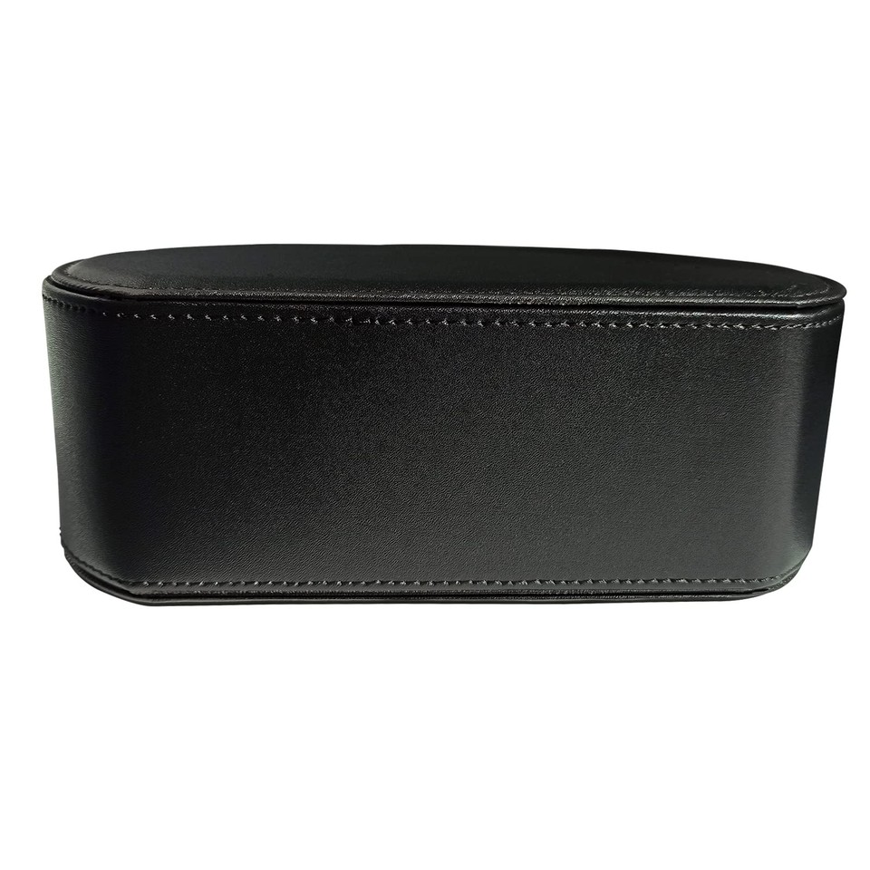 Leather Remote Control Holder with 5 Compartments TV Caddy black | eBay