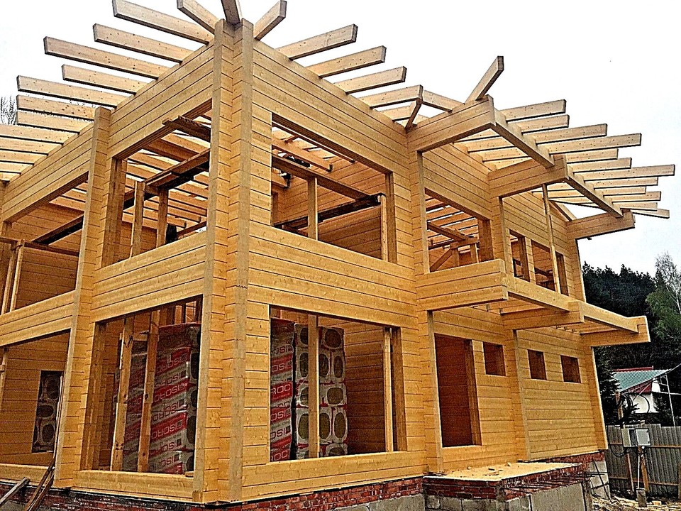 MODERN WOODEN HOUSE KIT #LH-219 ECO FRIENDLY WOOD PREFAB DIY BUILDING ...