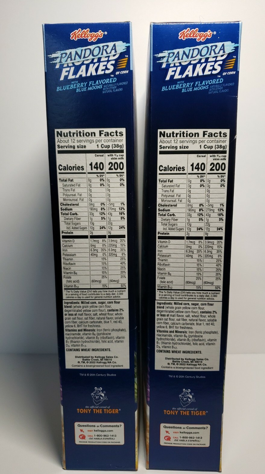 **New** (2) Boxes Kelloggs Avatar Pandora Frosted Flakes Family Size | eBay