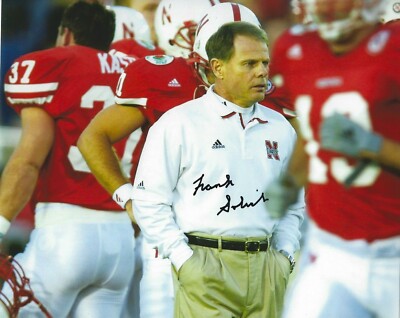 FRANK SOLICH Signed 8.5 x 11 Photo Signed REPRINT Nebraska CORNHUSKERS ...