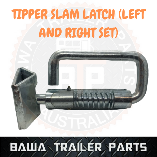2 x Closed Handle Universal Slam Latch 19mm Pin Zinc Finish Tipper ...