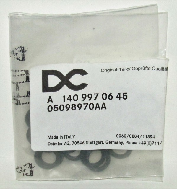 Genuine MERCEDES Sealing Ring 5pcs W251 V251 414 1409970645 for sale ...