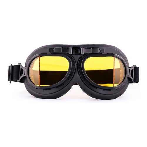 Retro Pilot Aviator Flying Goggles Vintage Motorcycle Racer Cruiser Old ...