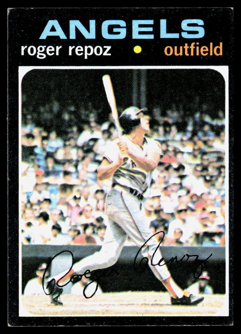 Roger Repoz 1971 Topps #508 EX+ NO Creasing | eBay