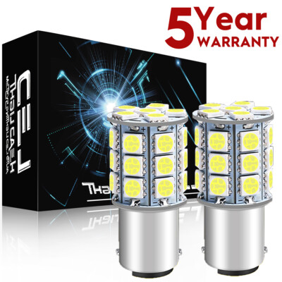 2 Premier 1156 LED bulbs for Deere S240 X330 X350 X350R X354 mower ...