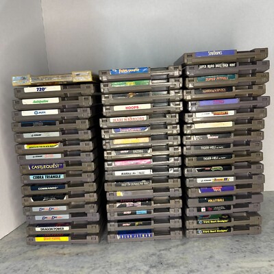 Original NES Games Take your pick (WORKING&TESTED) COMBINE SHIPPING ...