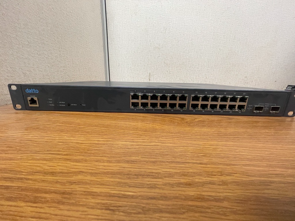New Datto Networking E24v3 Switch DNW-E24v3 24 Port Gigabit Switch | eBay