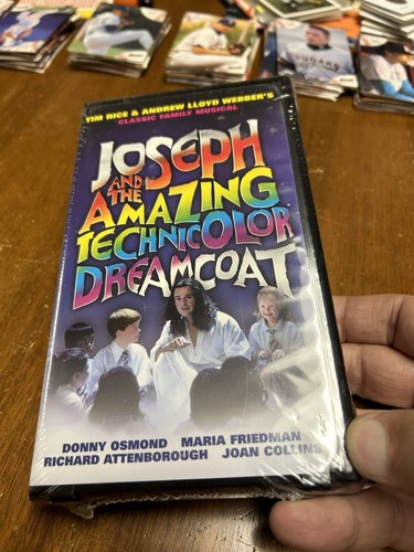 JOSEPH AND THE AMAZING TECHNICOLOR DREAMCOAT VHS - Donny Osmond Musical ...