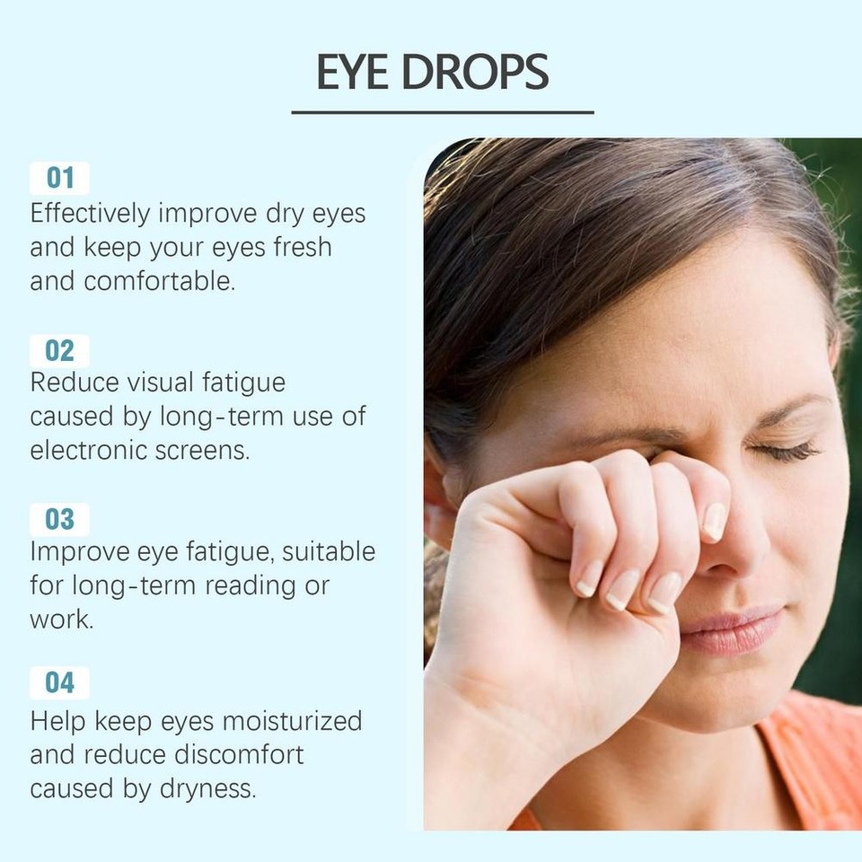Presbyopia Vision Restore Eye Drops Relieve Fatigue Aningeresting Clean ...
