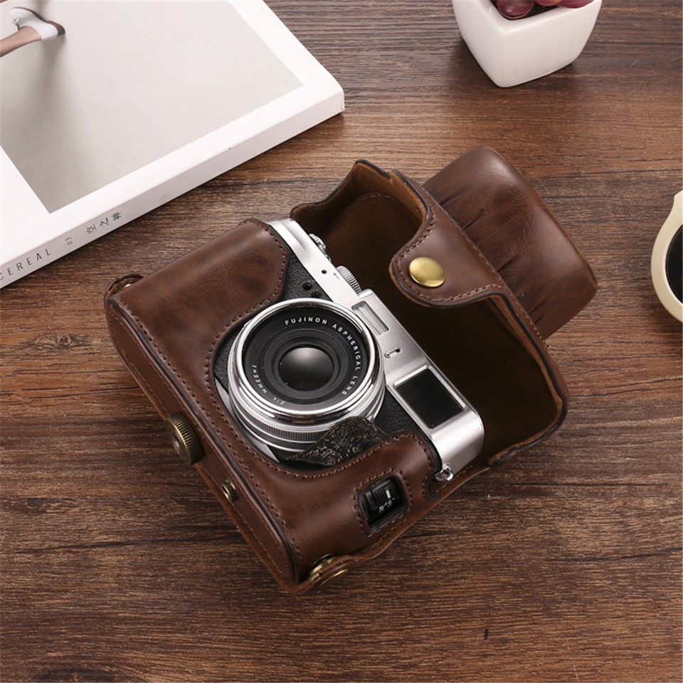 Camera PU Carrying Case Storage Bag For Fujifilm X100V X100F X100T ...