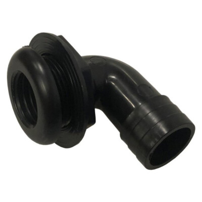TH-1890T-DP TH Marine Boat Threaded Overflow Drain Elbow 1-1/8 Inch ...