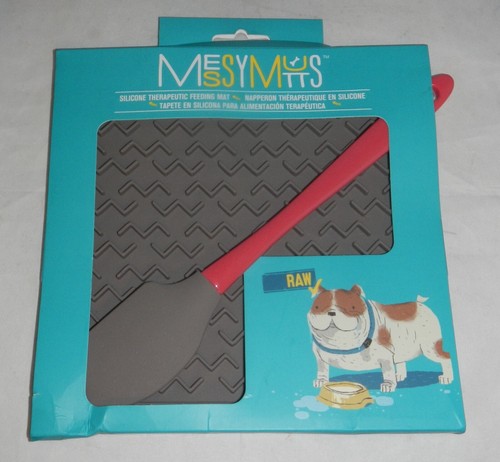 Messy Mutts Pet Silicone Therapeutic Dog Licking Feeding Mat with ...