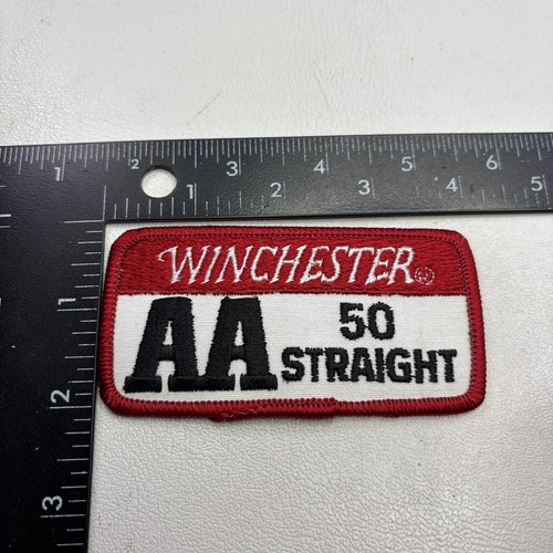 Vintage Gun Shooting WINCHESTER AA 50 STRAIGHT Patch 00O2 | eBay