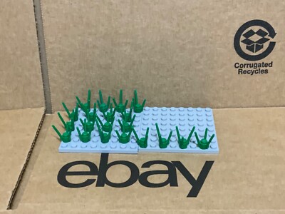 LEGO Green 3741 Plant Stalk Flower Stem Grass - No 3741 - QTY 20 | eBay