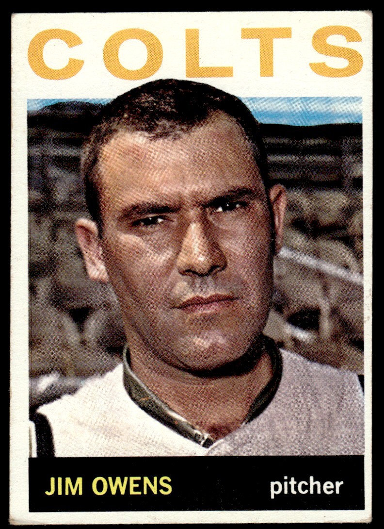 1964 Topps Jim Owens Houston Colt .45s #241 | eBay