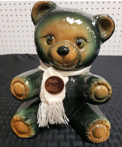 MCCOY POTTERY - Bear Bank Sesquicentennia (1848-1998) - SIGNED/NUMBERED ...
