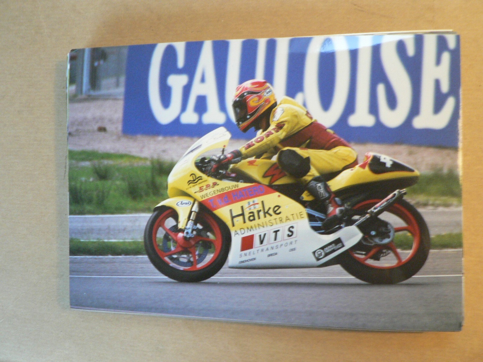 MSF-0006 PHOTO FOTO ADRI DEN BEKKER HONDA 125 CC NO 4 NK ASSEN 1 JUNI ...