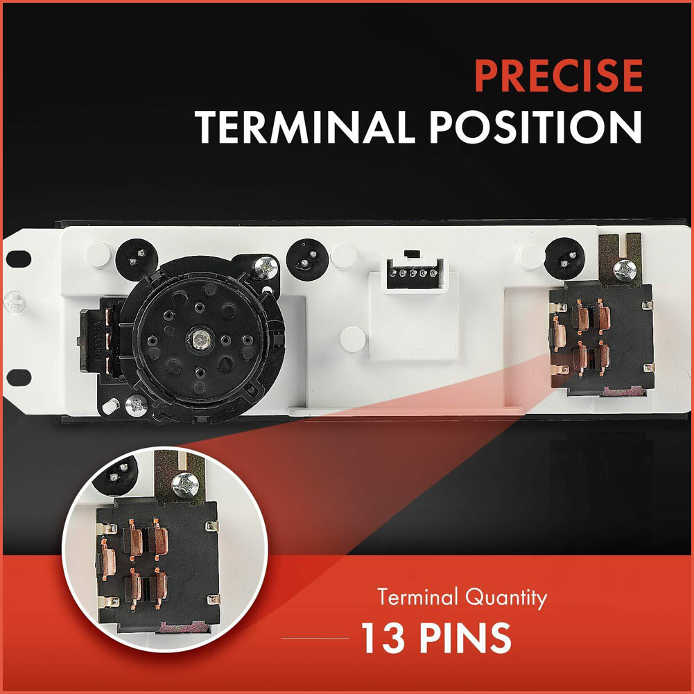 HVAC A/C Heater Control Panel Motor Switch for Jeep Wrangler TJ 4.0 L w ...
