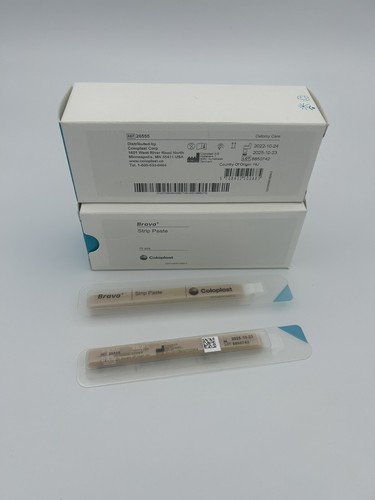 Coloplast Brava 26555 Moldable Strip Paste 2 Box Total 20 Pieces Ostomy ...