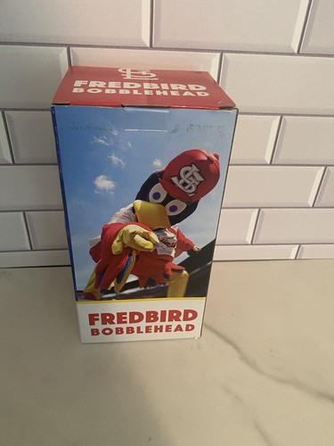 ST LOUIS CARDINALS FREDBIRD MASCOT BOBBLEHEAD IN BOX | eBay