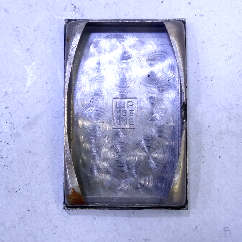 LIP Rectangular Tank Manual Wind T18 Vintage French 20mm Men Watch | eBay