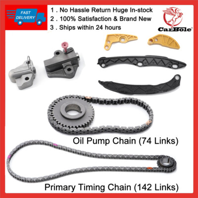 Engine Timing Chain Kit For Kia Optima Sorento Sportage 2.0L 2.4L 23121 ...