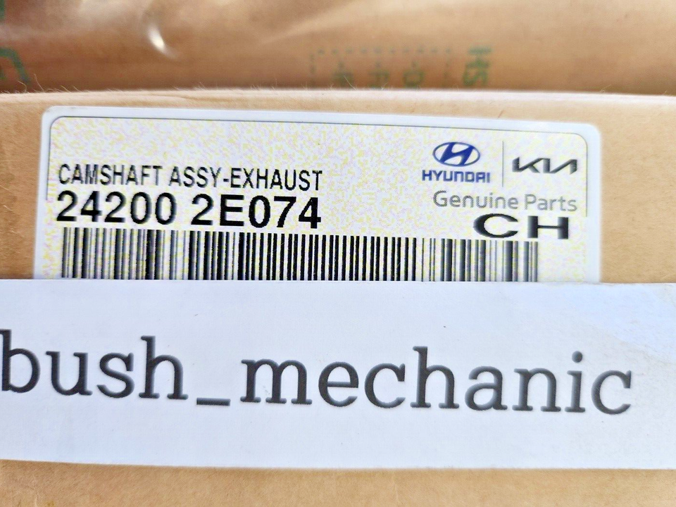 GENUINE OEM Hyundai Kia Camshaft 242002E074 | eBay