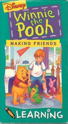 DISNEY WINNIE THE POOH MAKING FRIENDS “LEARNING” VHS (PRE-VIEWED ...