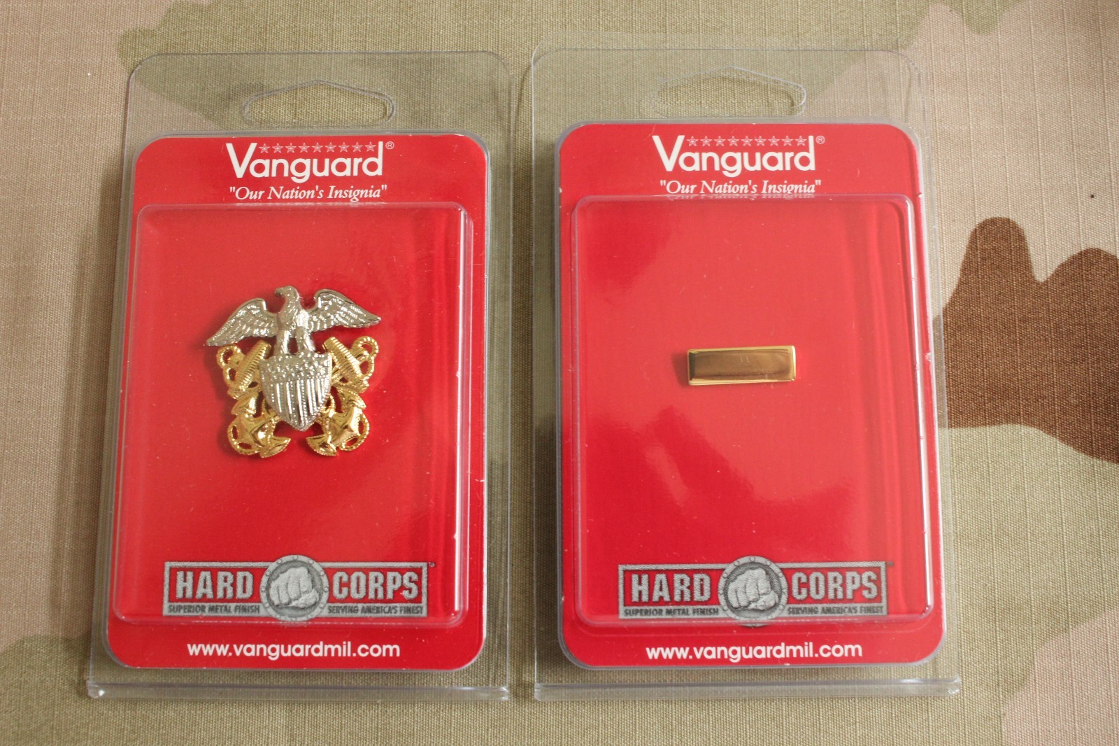 USN US NAVY O-1 ENS RANK OFFICER GARRISON CAP BADGE & DEVICE REDUCED ...