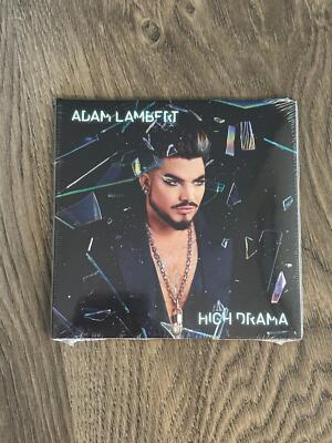 SIGNED Adam Lambert CD High Drama With Signed Autograph Art Card | eBay