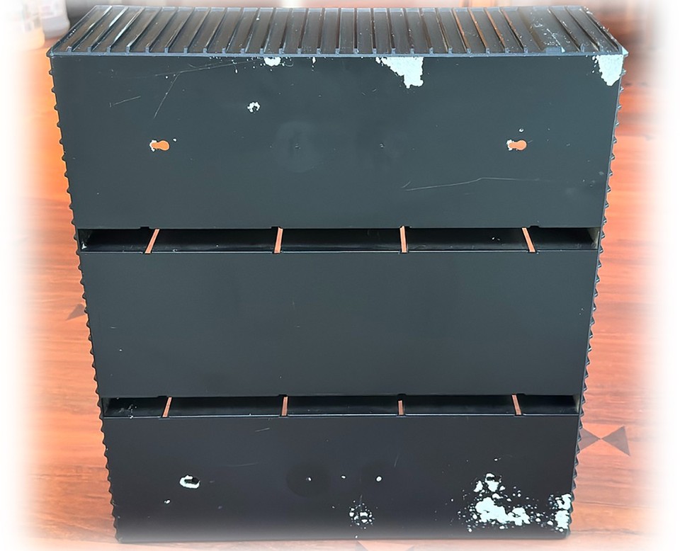 Laserline 90 CD Storage Case Wall Mount Rack Holder Black 1990s Made In ...