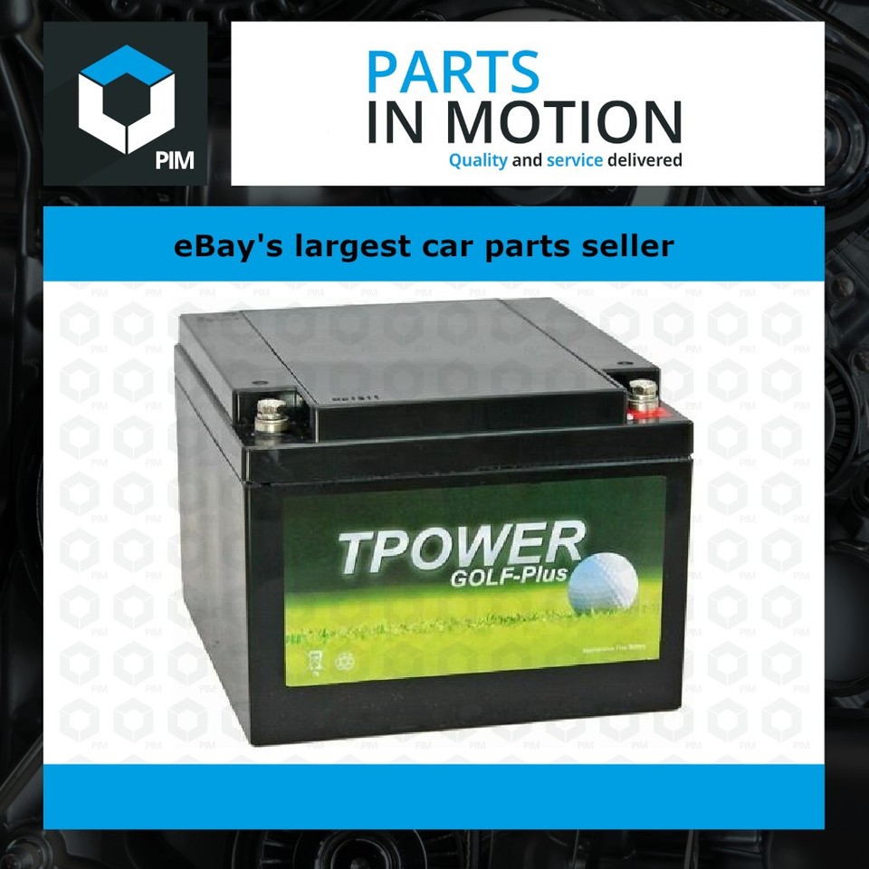 TP26-12 TPOWER Golf Trolley Battery | eBay UK