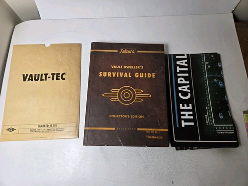 Fallout 4 Vault Dwellers Survival Guide Collectors Edition Prima ...