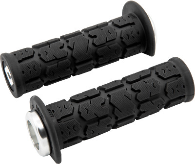 ODI ATV/PWC ROGUE LOCK-ON GRIPS 125MM BLACK/SILVER | eBay
