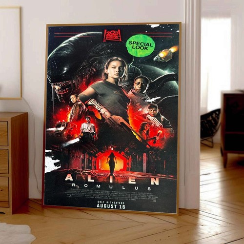 Alien Romulus (2024) Movie Vintage Poster | eBay