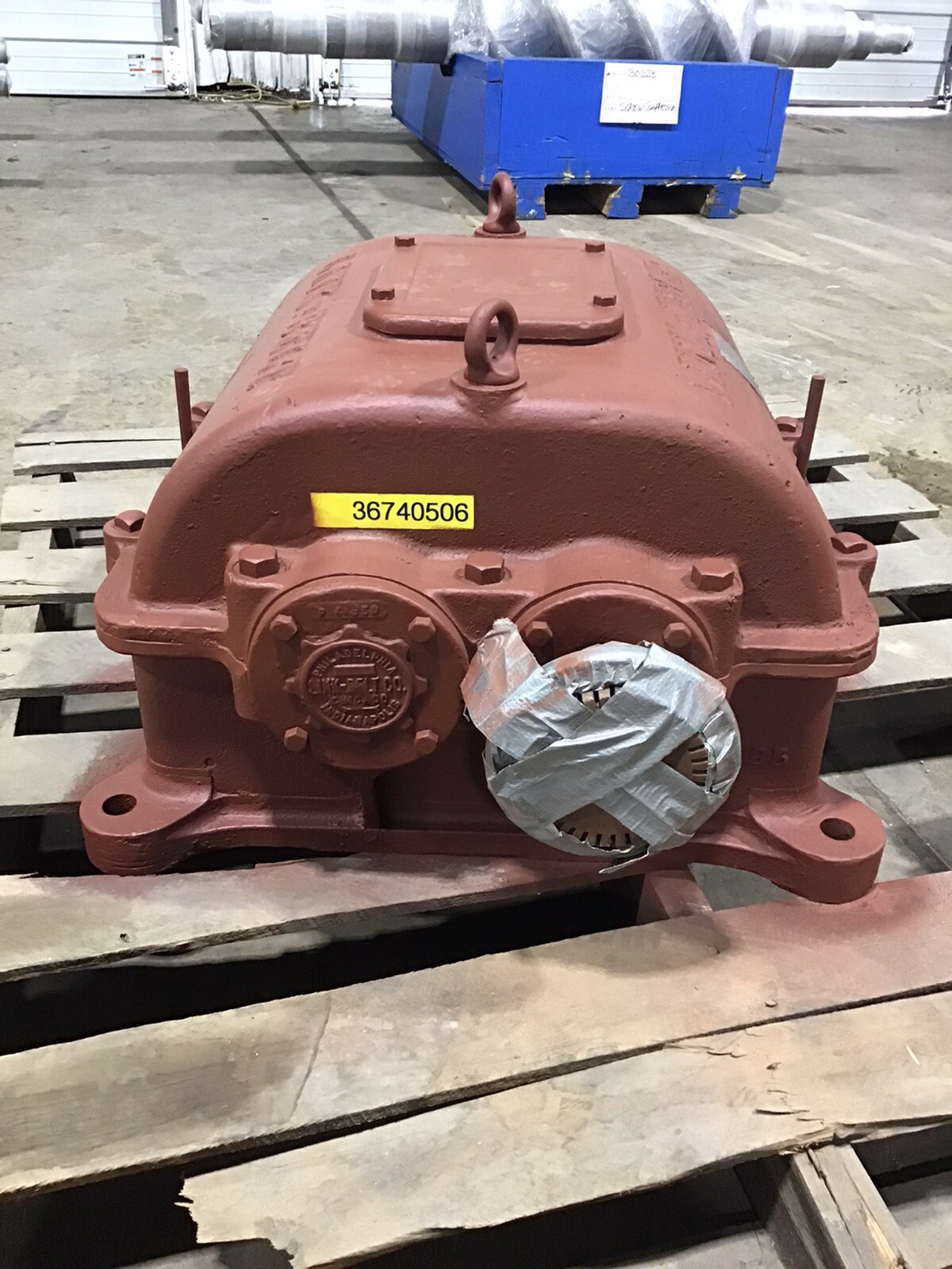 Link-Belt Speed Reducer Gear Box Size T6-RH Ratio 206:1 | eBay