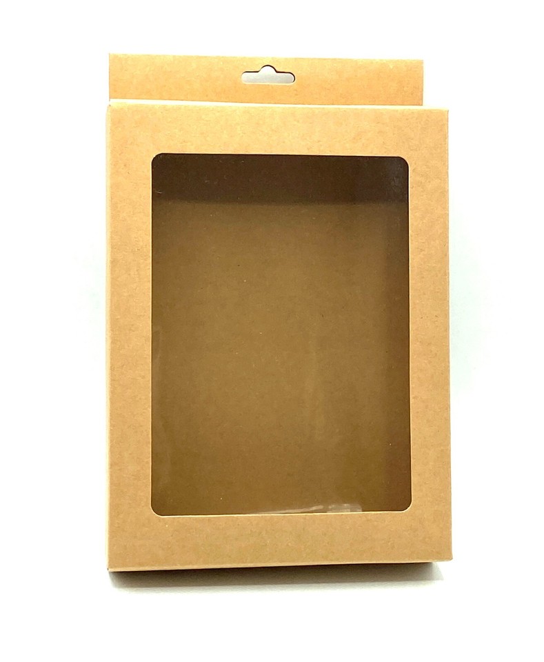 6 x Gift Boxes with Window Packaging Gift Boxes Wrapping Paper Boxes ...