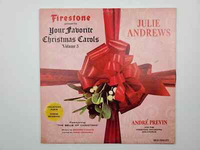 1963 Julie Andrews Andre Previn Favorite Christmas Carols Volume 5 ...