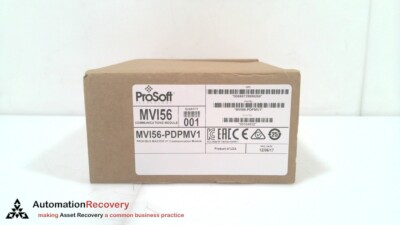 PROSOFT MVI56-PDPMV1, MASTER NETWORK INTERFACE MODULE-COMMUNITCATIONS ...